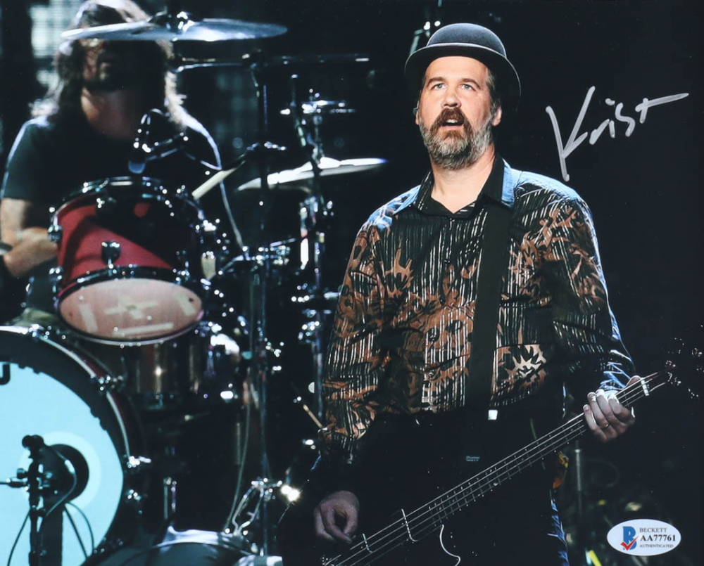Krist Novoselic Signed 8x10 Photo (Beckett) | Pristine Auction