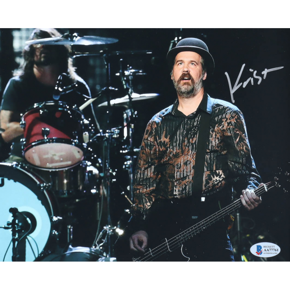 Krist Novoselic Signed 8x10 Photo (Beckett) | Pristine Auction