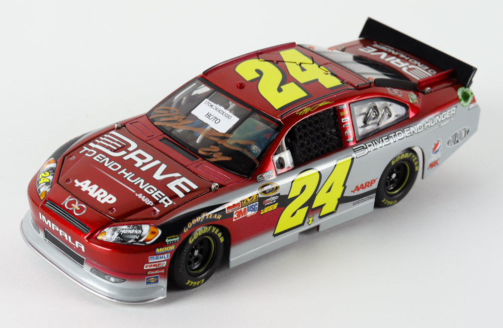 Jeff Gordon Signed Rare Pre-Production Sample 2011 AARP Chevy 100 Years ...