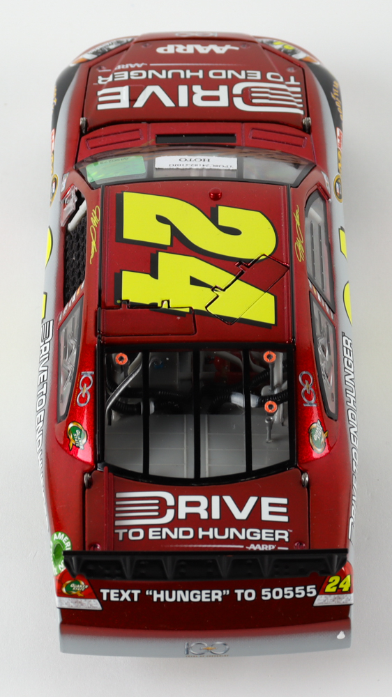 Jeff Gordon Signed Rare Pre-Production Sample 2011 AARP Chevy 100 Years ...