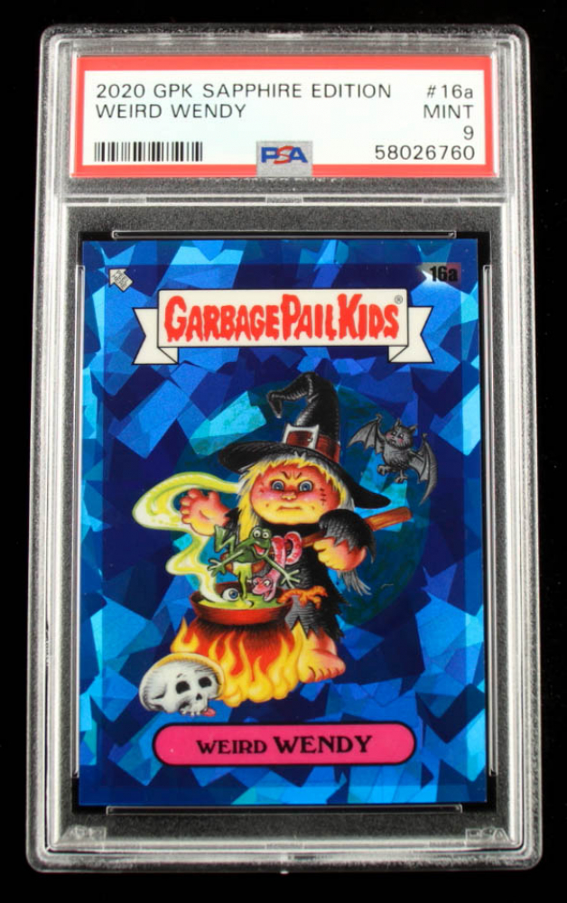 Weird Wendy 2020 Garbage Pail Kids Sapphire Edition #16a (PSA 9 ...