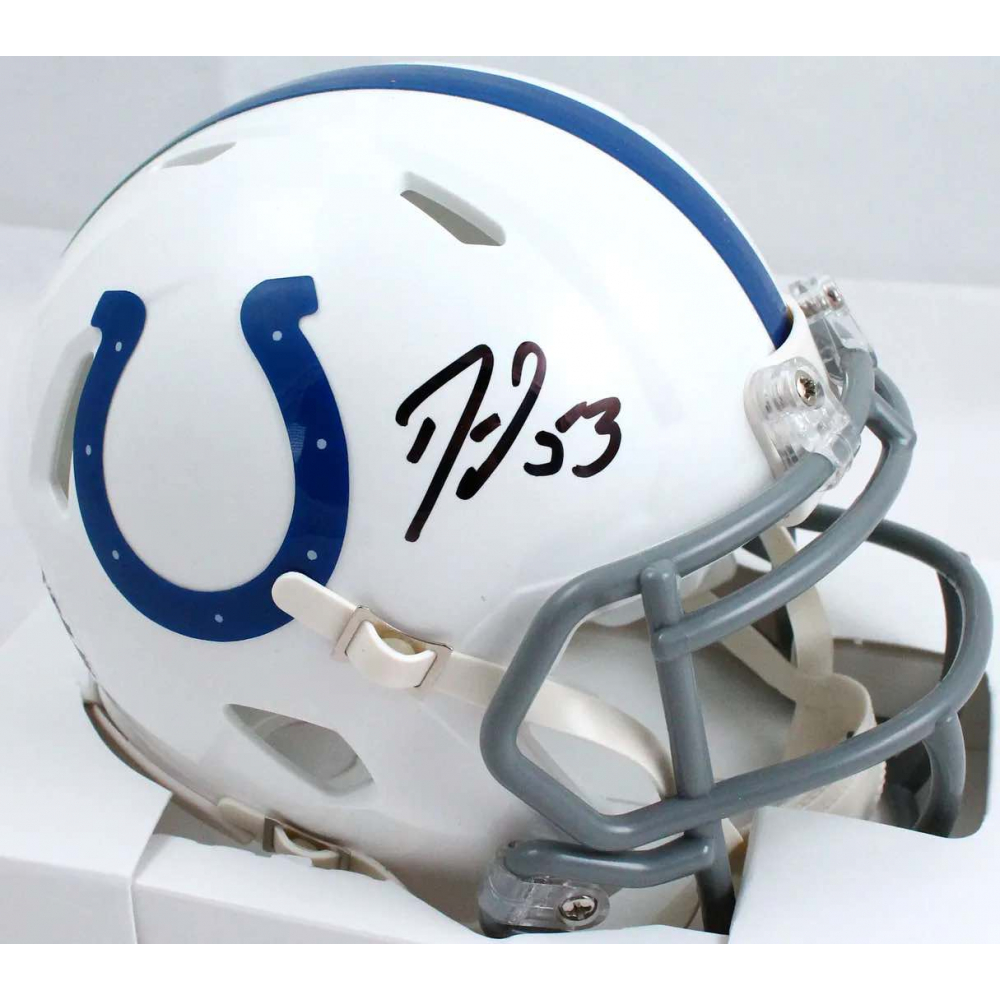 Darius Leonard Signed Colts Speed Mini Helmet (JSA) | Pristine Auction