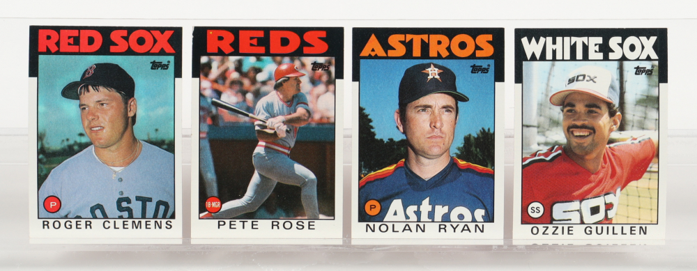 1986 Topps Baseball Complete Set of (792) Cards with Roger Clemens #661 ...