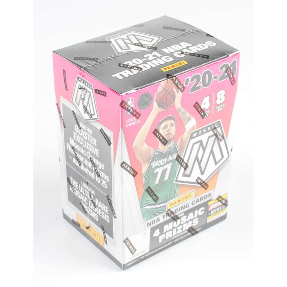 2020-21 Panini Mosaic Basketball Blaster Box with (8) Packs | Pristine ...