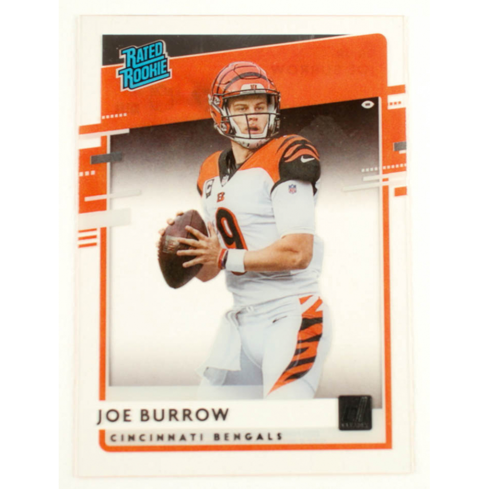 Joe Burrow 2020 Donruss Clearly Rated Rookies #1 RC | Pristine Auction
