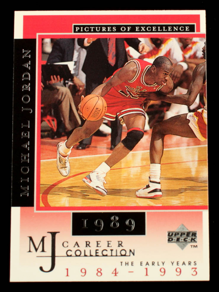 Michael Jordan 1998 Upper Deck Michael Jordan Career Collection #3 ...