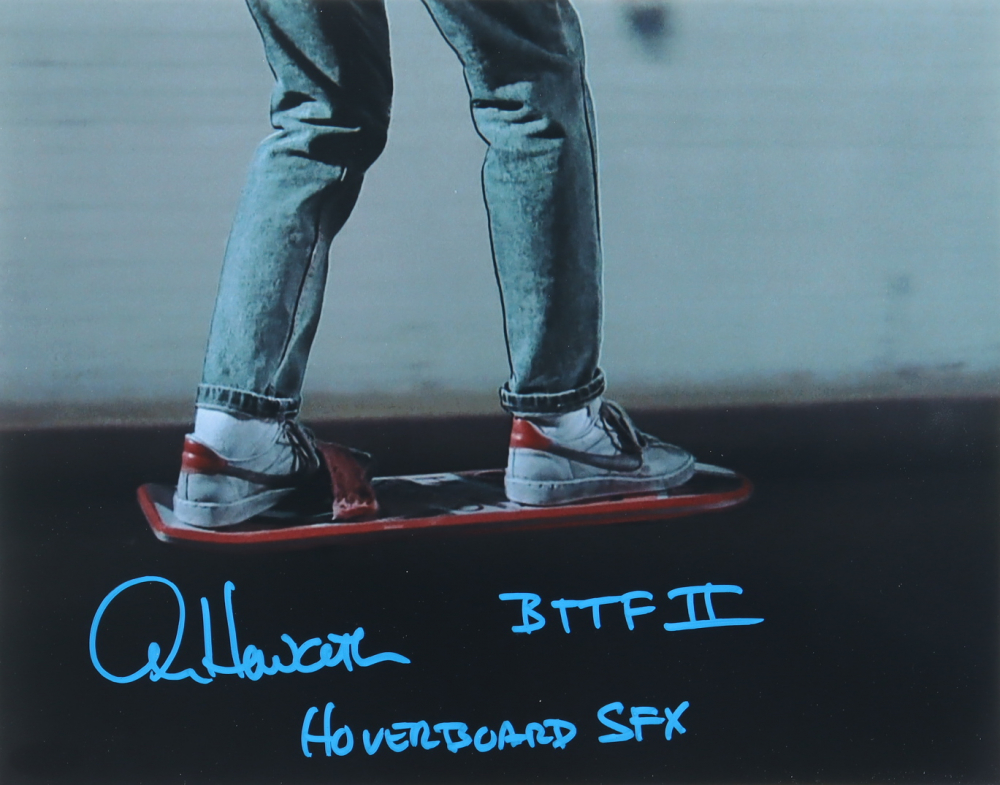 Alan Howarth Signed "Back to the Future Part II" 11x14 Photo Inscribed ...