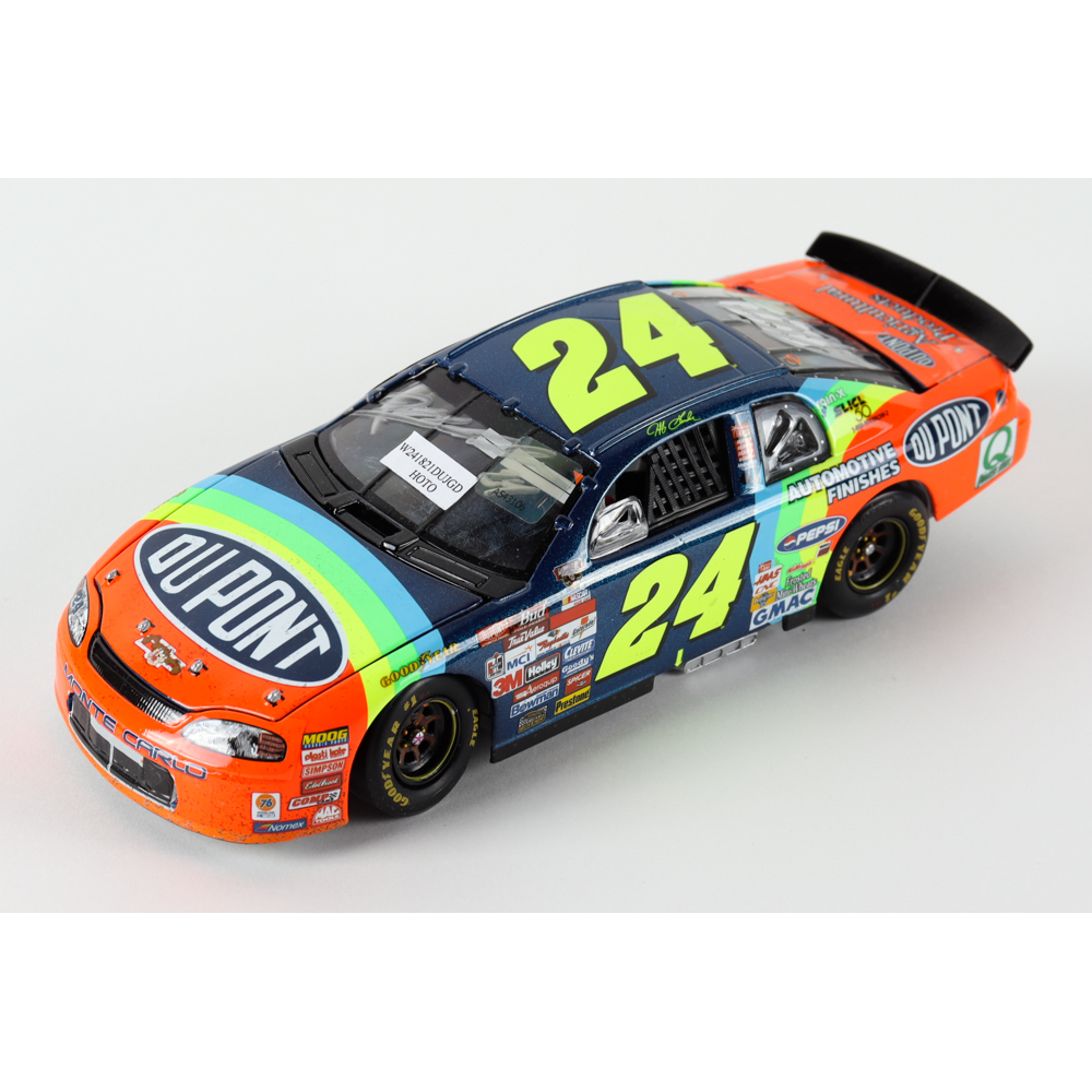 Jeff Gordon & Ray Evernham Signed Rare Pre-Production Sample NASCAR #24 ...