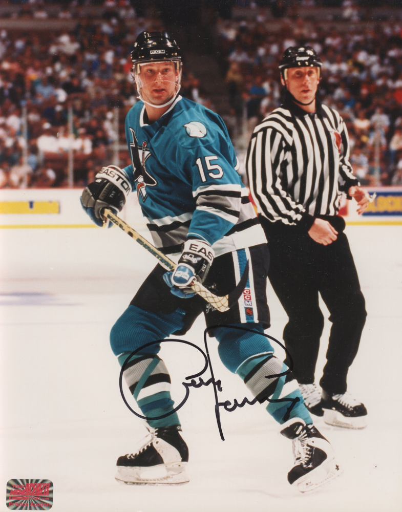 Craig Janney Signed Sharks 8x10 Photo (YSMS) | Pristine Auction