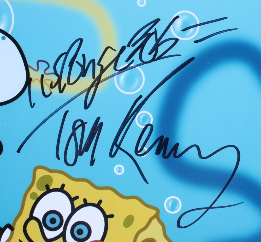 Tom Kenny Signed "SpongeBob SquarePants" 11x14 Photo Inscribed ...