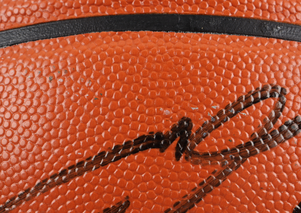Shaquille O'Neal Signed Lakers Logo NBA Game Ball Series Basketball ...