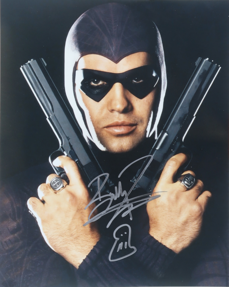 Billy Zane Signed "The Phantom" 16x20 Photo with Hand Drawn Sketch ...
