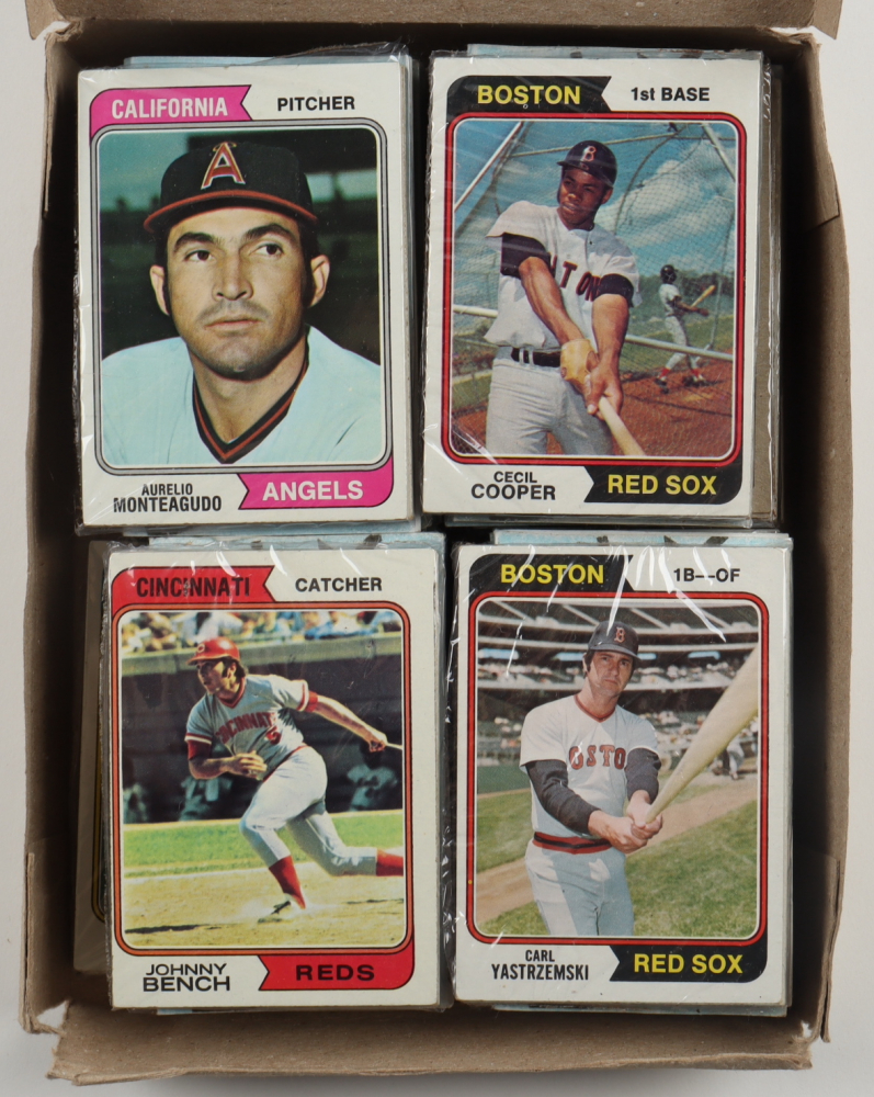 1974 Topps Baseball Card Fun Pack Box with (20) Packs | Pristine Auction