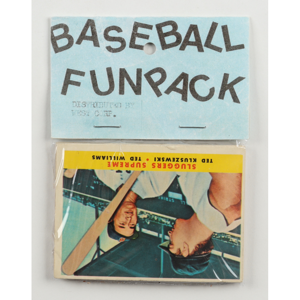 1958 Topps Baseball Card Fun Pack with (10) Cards | Pristine Auction