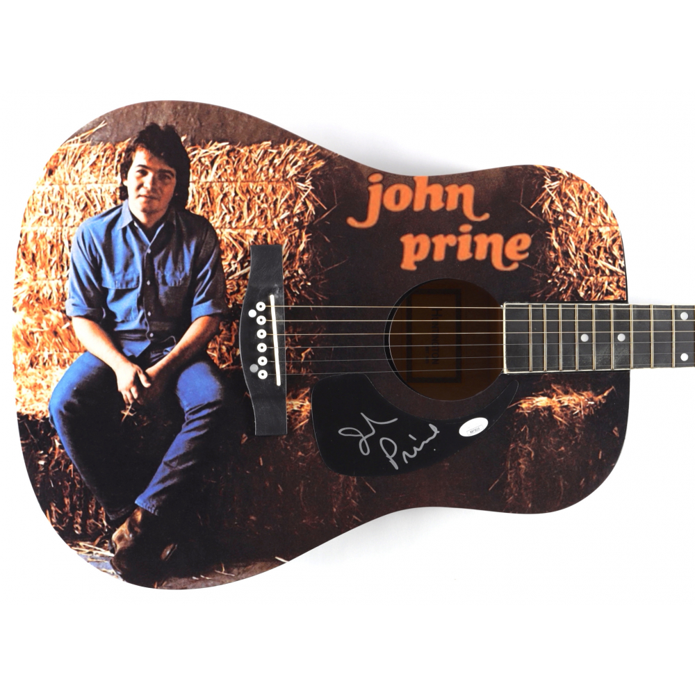 John Prine Signed 41" Acoustic Guitar (JSA) | Pristine Auction