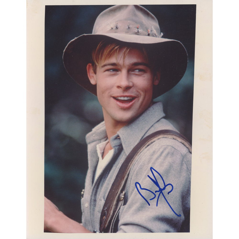 Brad Pitt Signed 8x10 Photo (AutographCOA) | Pristine Auction