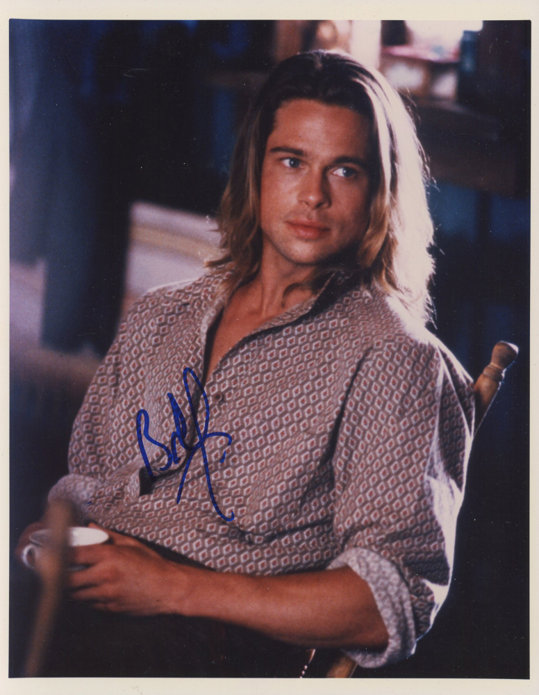 Brad Pitt Signed 8x10 Photo (AutographCOA) | Pristine Auction