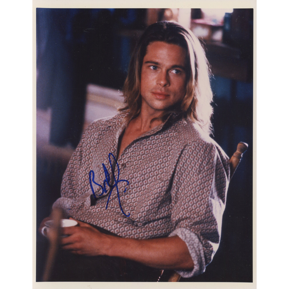 Brad Pitt Signed 8x10 Photo (AutographCOA) | Pristine Auction