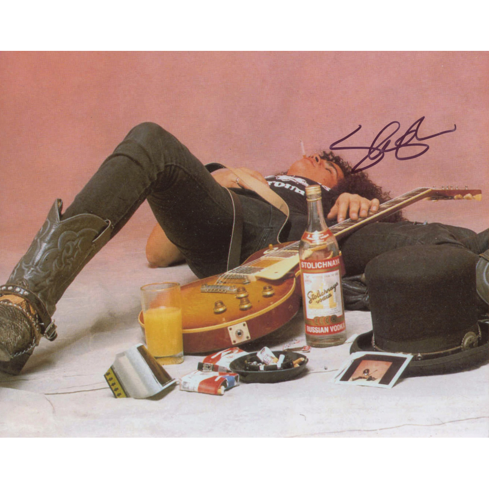 Slash Signed 8x10 Photo (AutographCOA) | Pristine Auction