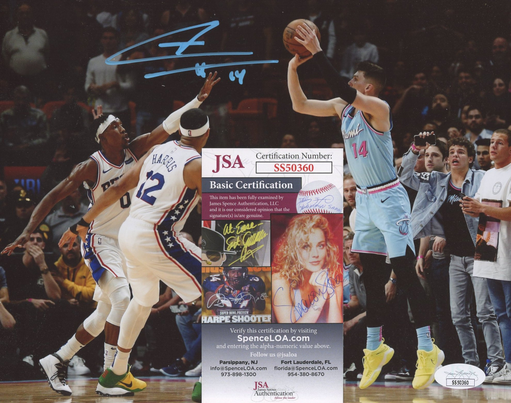 Tyler Hero Signed Miami 8x10 Photo (JSA) | Pristine Auction