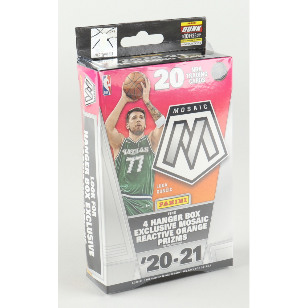 2020-21 Panini Mosaic Basketball Hanger Box with (20) Cards | Pristine ...