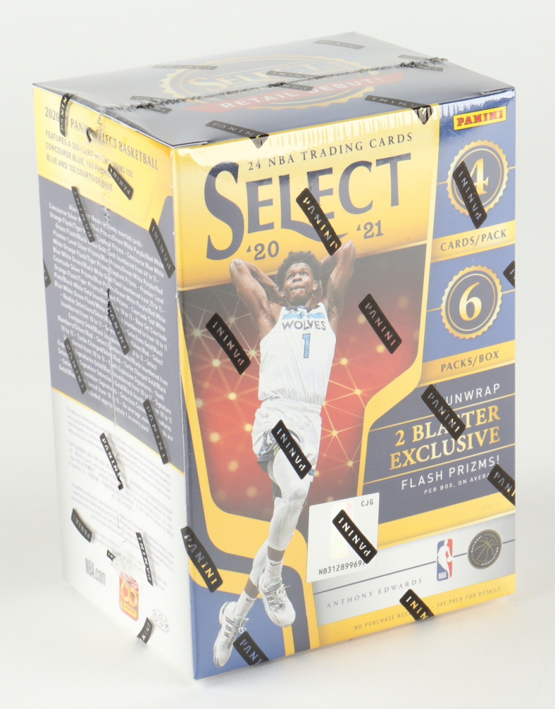 2020-21 Panini Select NBA Basketball Blaster Box with (6) Packs ...