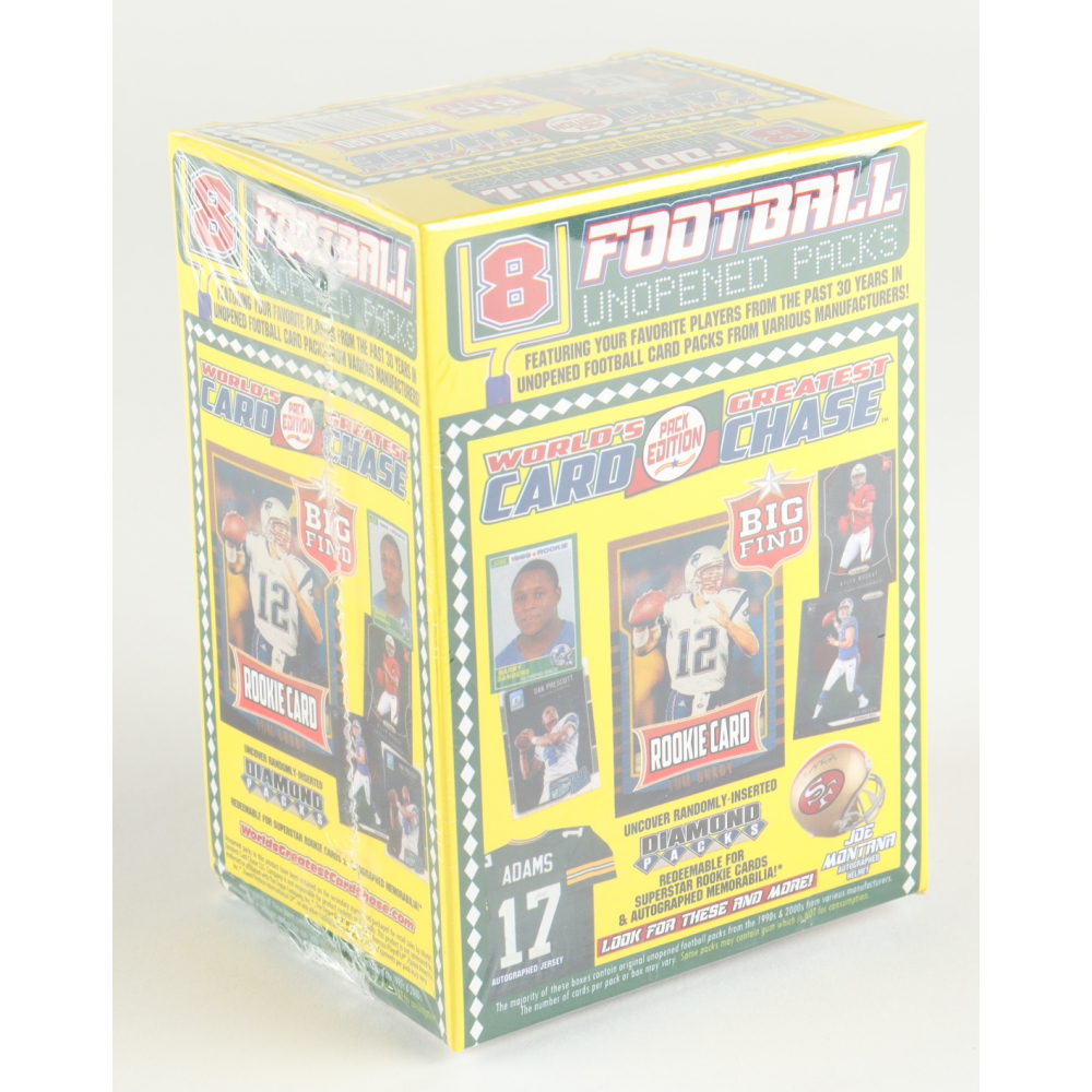 World's Greatest Card Chase Football Blaster Box with (8) Packs ...