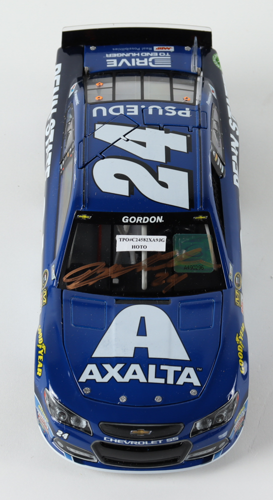 Jeff Gordon Signed Rare Pre-Production Sample NASCAR 2015 Axalta Penn ...