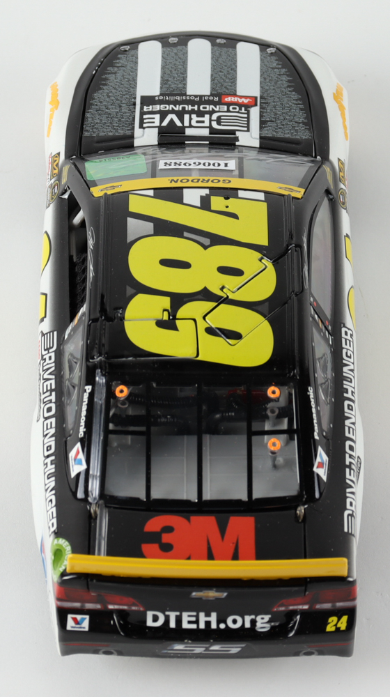 Jeff Gordon Signed NASCAR 1/1 Pre-Production Sample 2015 AARP Iron Man ...