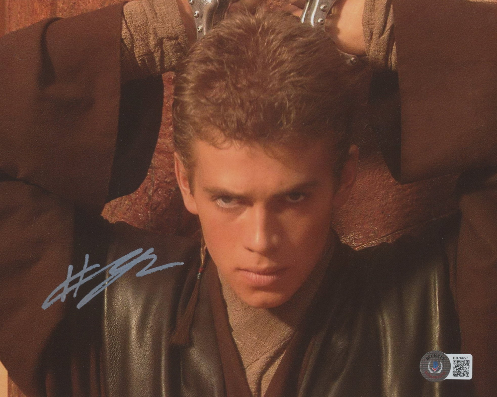 Hayden Christensen Signed "Star Wars" 8x10 Photo (Beckett) | Pristine ...