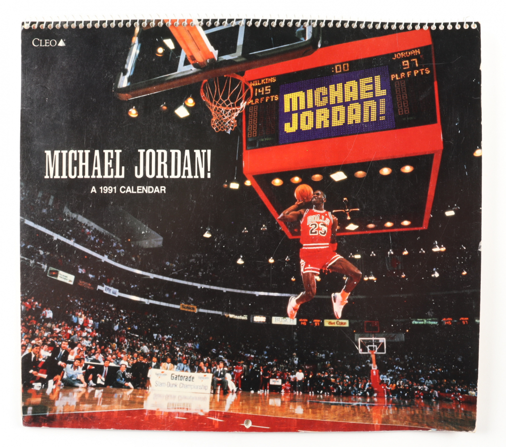 Vintage 1991 Michael Jordan Calendar | Pristine Auction