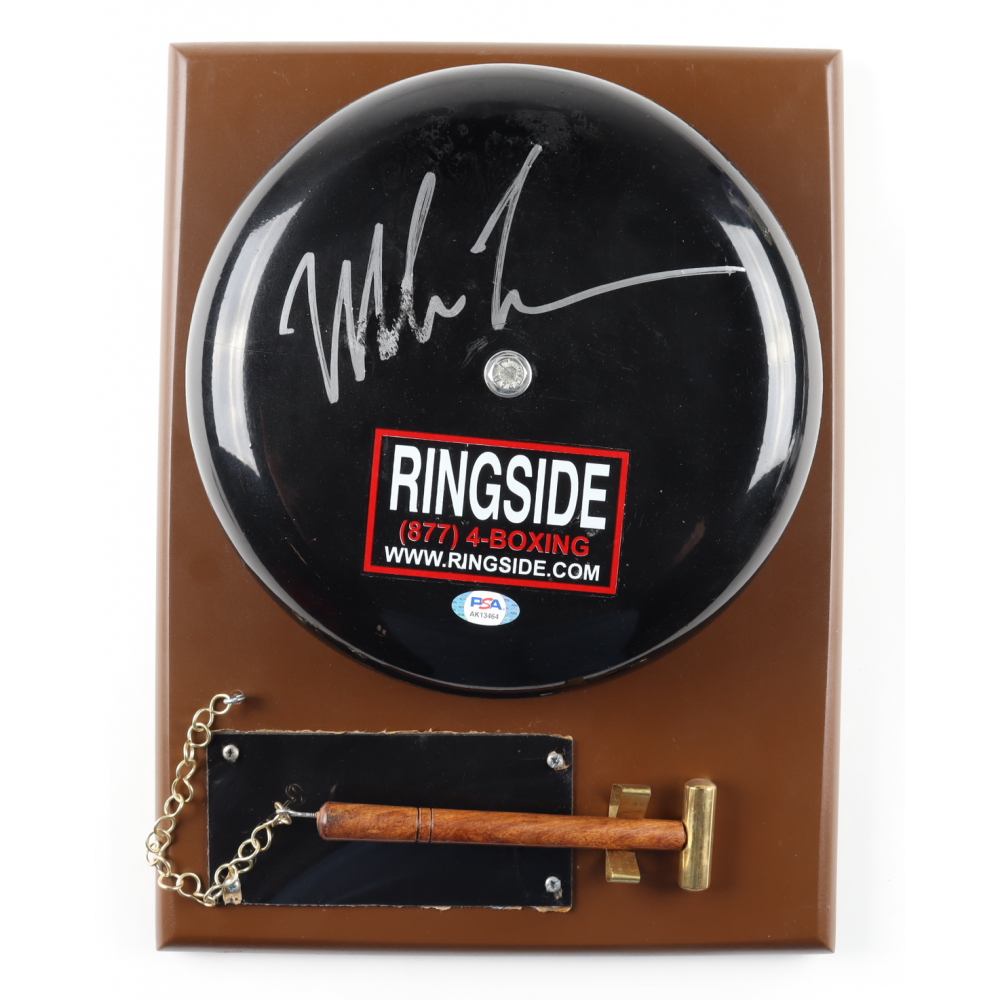 Mike Tyson Signed Authentic Full-Size Ringside Boxing Bell (PSA ...