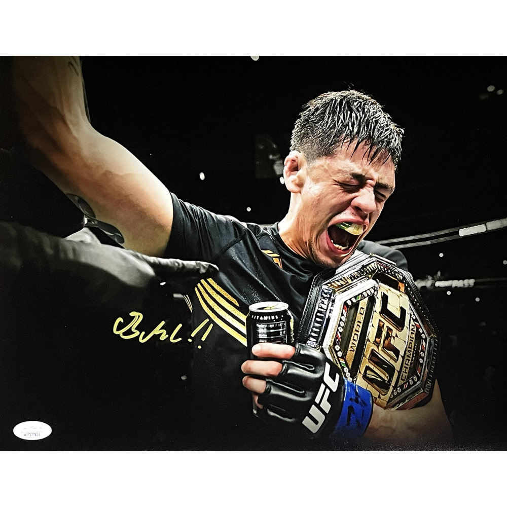 Brandon Moreno Signed UFC 11x14 Photo (JSA) | Pristine Auction