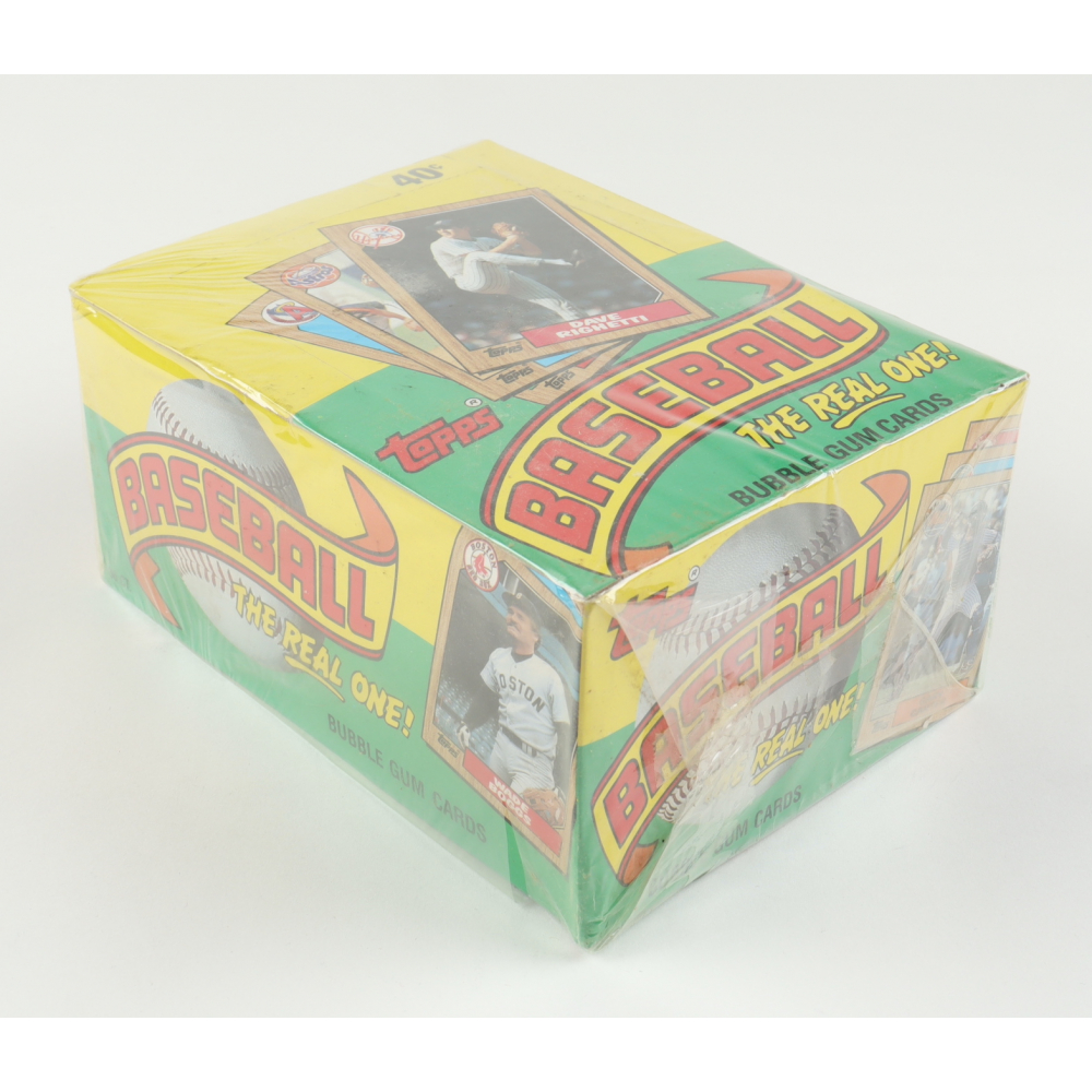 1987 Topps Baseball Wax Box with (36) Packs | Pristine Auction