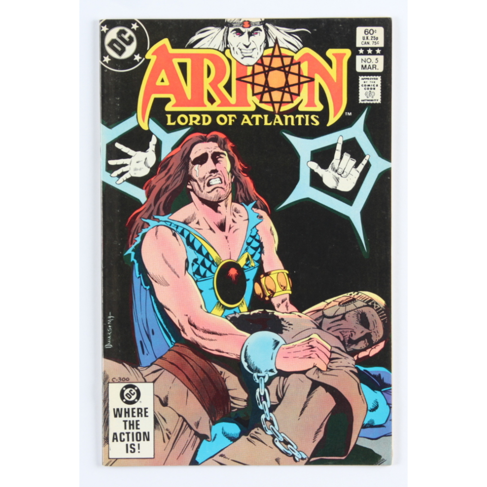 1983 "Arion Lord Of Atlantis" Issue #5 DC Comic Book | Pristine Auction