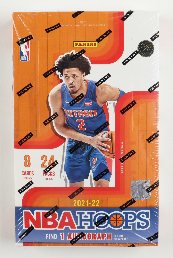 2021-22 Panini NBA Hoops Basketball Hobby Box | Pristine Auction
