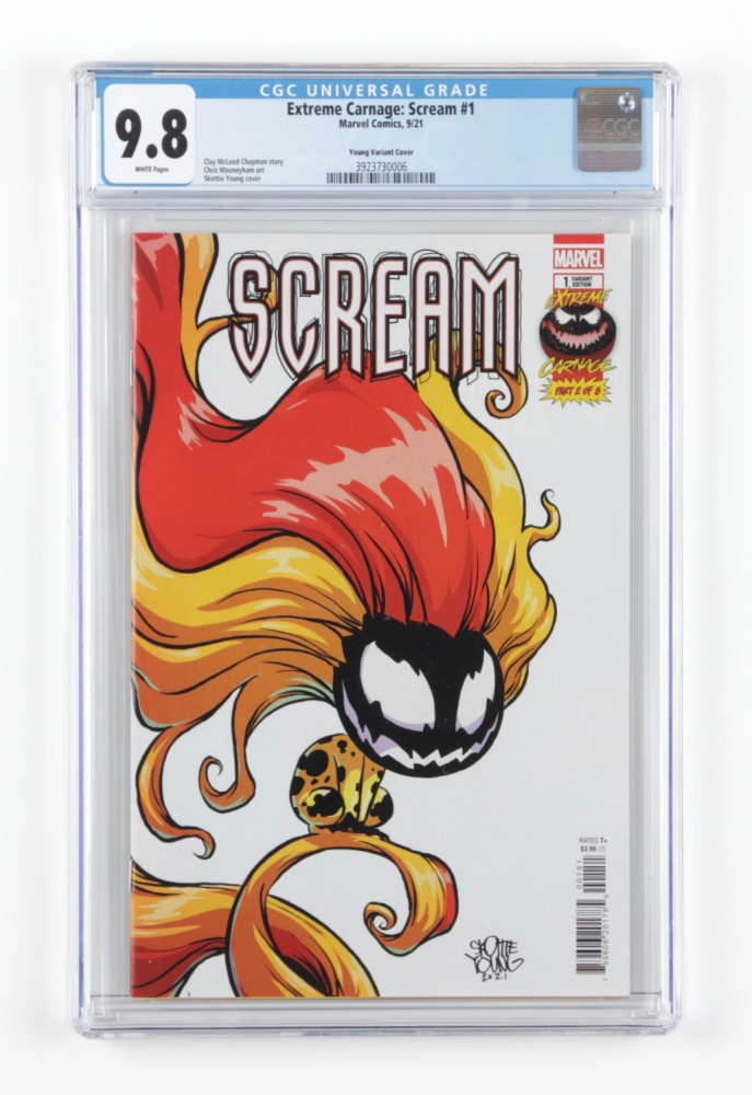2021 "Extreme Carnage: Scream" Issue #1 Skottie Young Variant Marvel ...