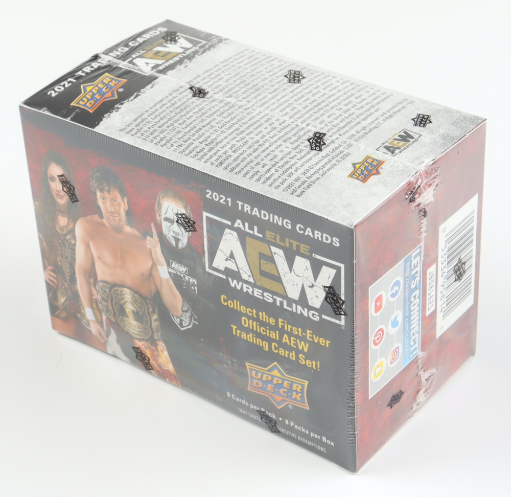 2021 Upper Deck All Elite Wrestling AEW Blaster Box with (8) Packs ...