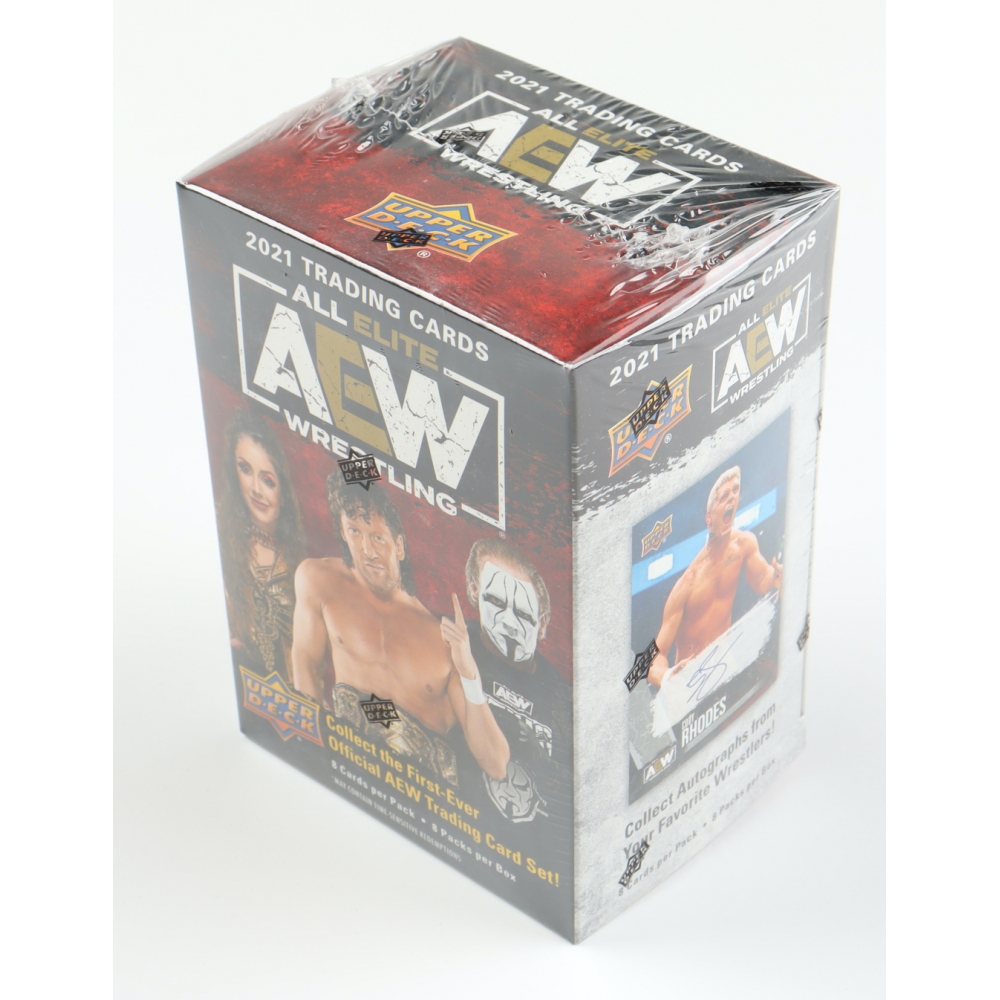 2021 Upper Deck All Elite Wrestling AEW Blaster Box with (8) Packs ...