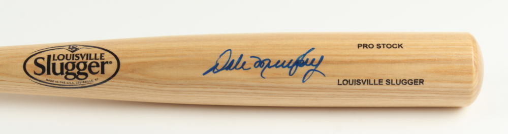 Dale Murphy Signed Louisville Slugger Pro Stock Baseball Bat (Schwartz ...
