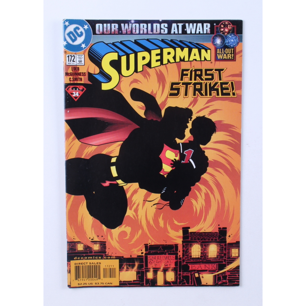 2001 "Superman" Issue #172 DC Comic Book | Pristine Auction