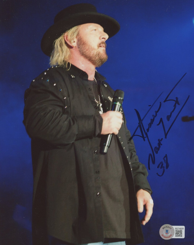 Donnie Van Zant Signed "38 Special" 8x10 Photo (Beckett) | Pristine Auction