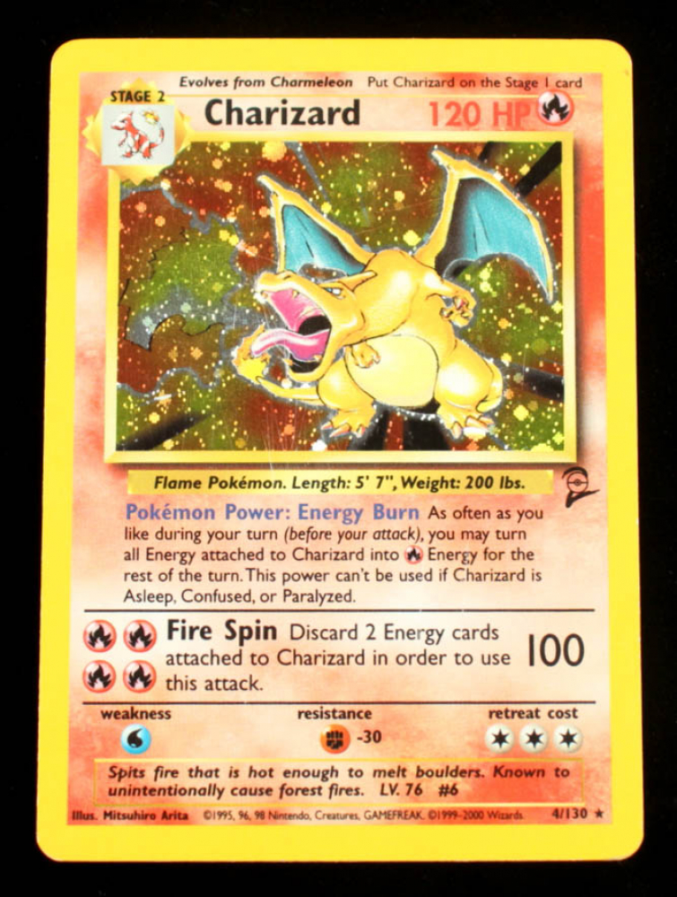 Charizard 2000 Pokemon Base 2 Unlimited #4 Holo | Pristine Auction
