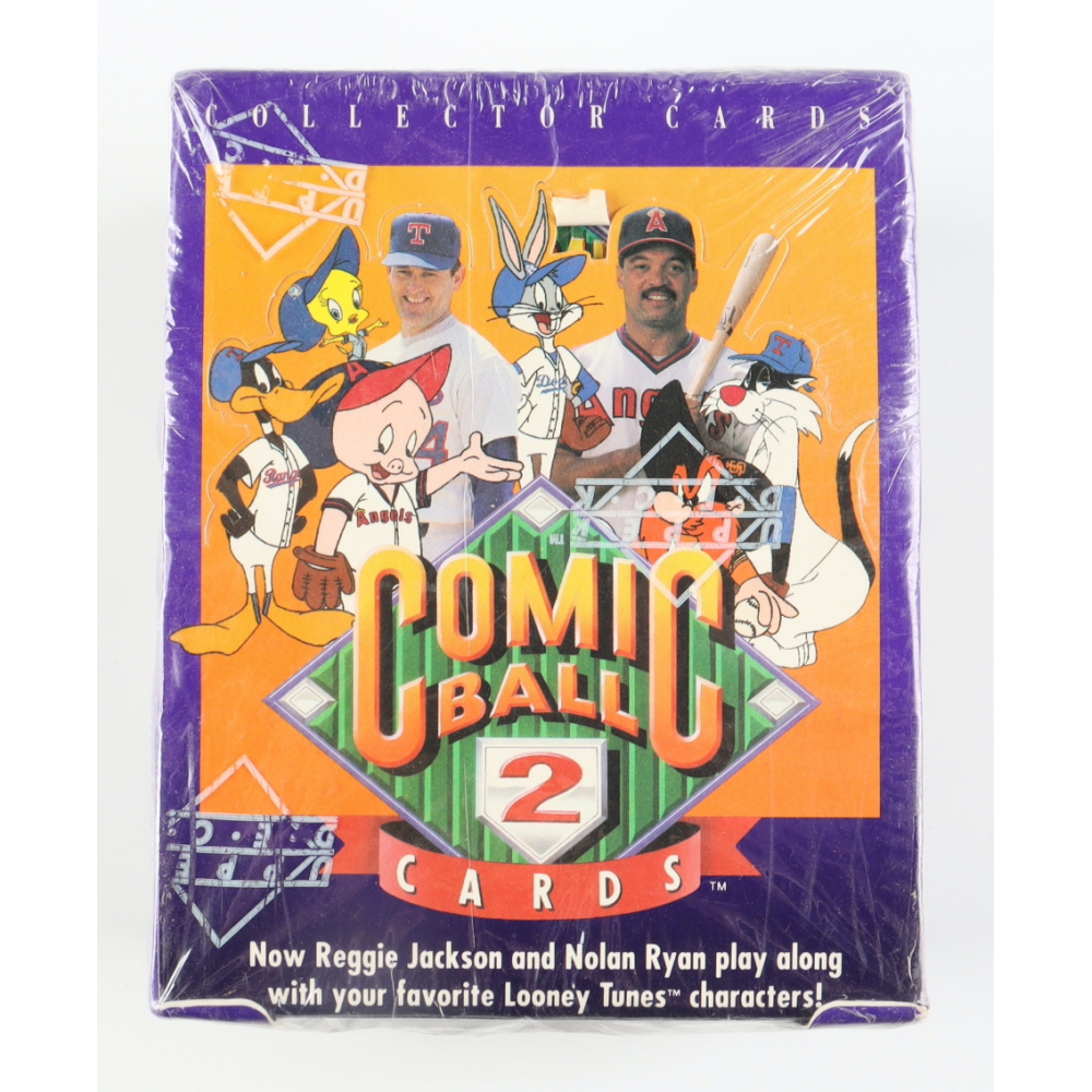 1991 Upper Deck Comic Ball Series 2 Baseball Box of (36) Packs ...
