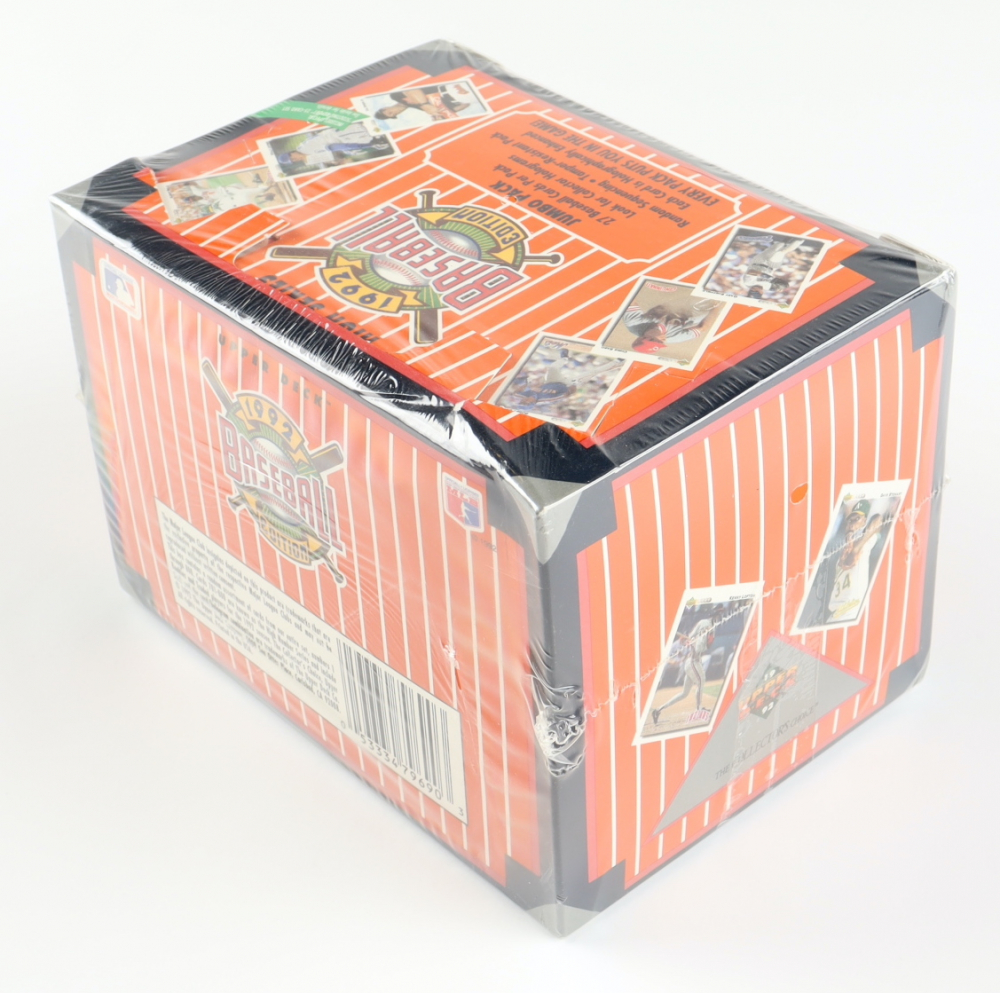 1992 Upper Deck High Series Baseball Jumbo Box of (36) Packs | Pristine ...