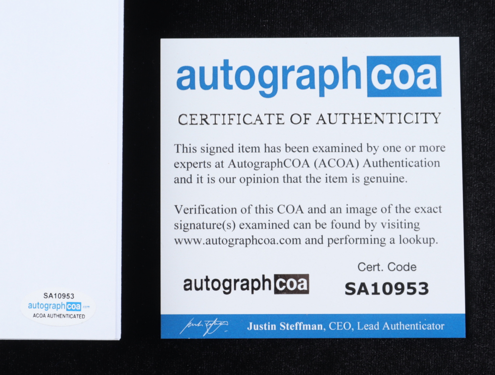 Bill Nighy Signed "Underworld" Movie Script (AutographCOA) | Pristine ...
