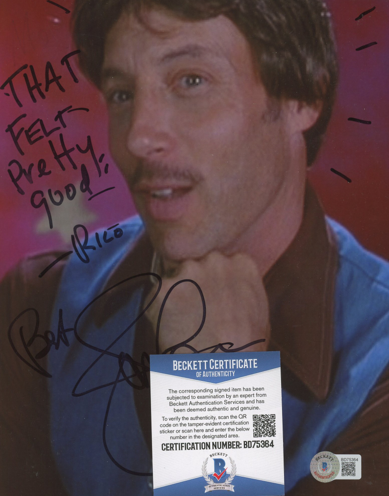Jon Gries Signed "Napoleon Dynamite" 8x10 Photo Inscribed "That Felt ...