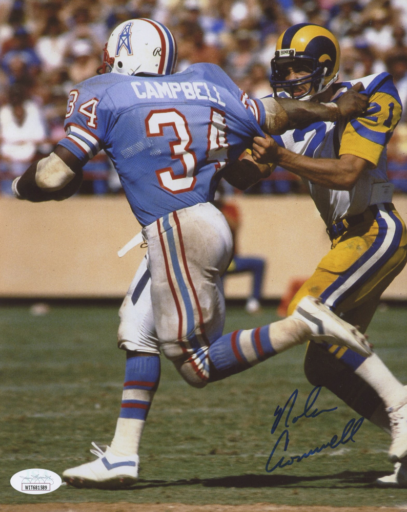 Nolan Cromwell Signed Rams 8x10 Photo (JSA COA) | Pristine Auction