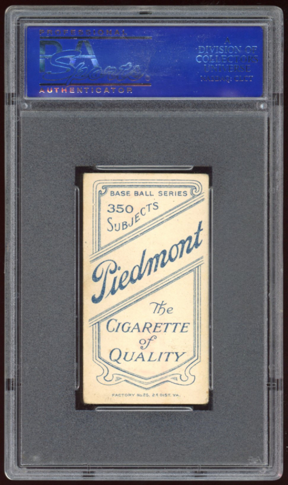 Fred Beck 1909-11 T206 #27 (PSA 4) | Pristine Auction