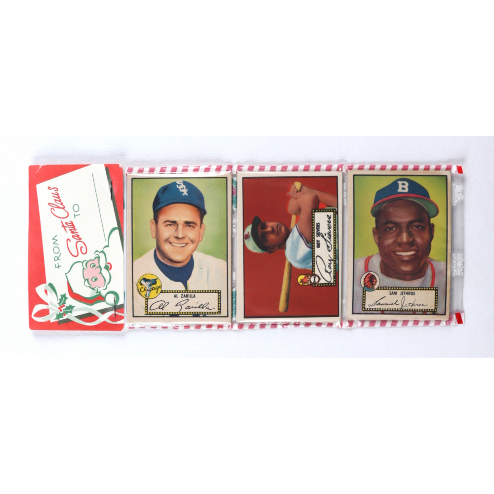 1952 Topps Baseball Christmas Rack Pack with (12) Cards | Pristine Auction